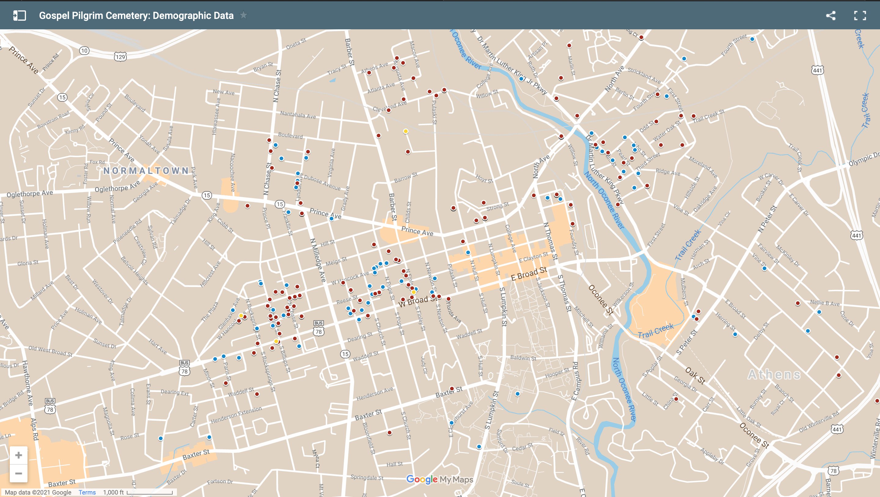 Gospel Pilgrim Cemetery Maps | The ADP
